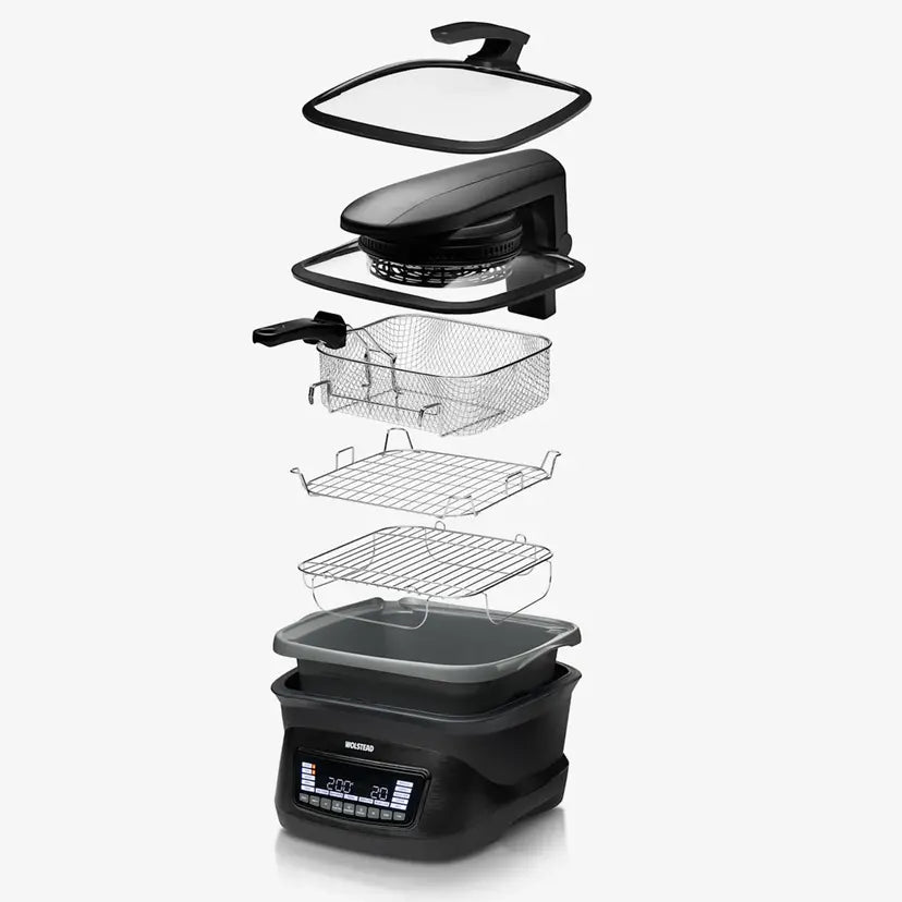 Wolstead Cookmaster 14-in-1 Multi Cooker Air Fryer 8L